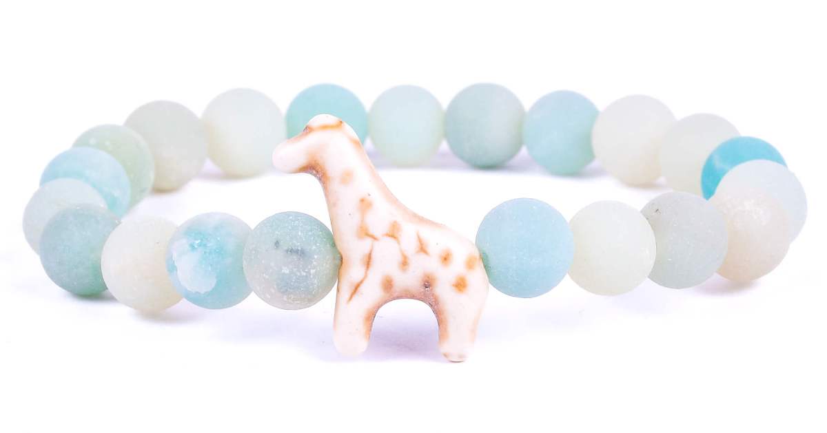 Fahlo Giraffe Sky Stone - WILDLANDS